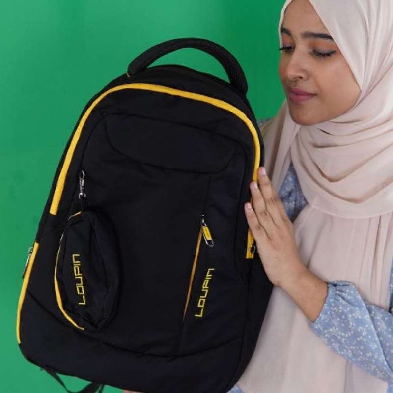 Rashi Mart BD - R Loupin Backpack For Men Women ( Black )