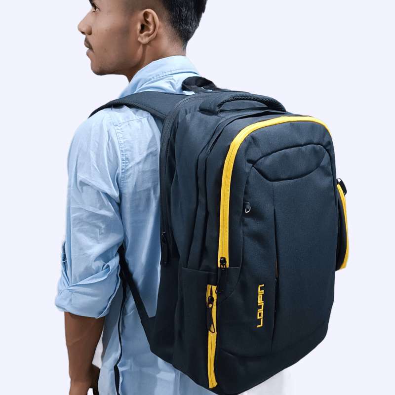 Rashi Mart BD - R Loupin Backpack For Men Women ( Black )